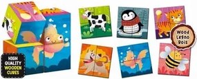 Liscianigioch Montessori Dřevěné kostky a logic / od 1 roku