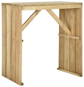 Barový stůl 100 x 60 x 110 cm impregnovaná borovice 318416