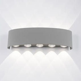 Paul Neuhaus 9489-21- LED Venkovní nástěnné svítidlo CARLO 10xLED/0,8W/230V IP54