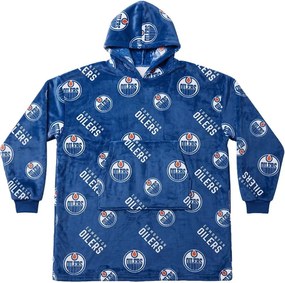 Mikinová televizní deka NHL Edmonton Oilers - vel. XL