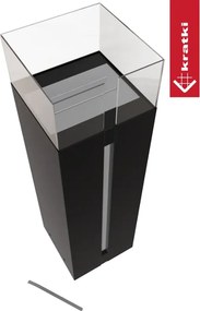 KRATKI biokrb Romeo SQUARE Black