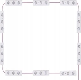 VK 27515 LED světla na zrcadlo k toaletnímu stolku 10 ks