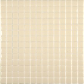 Hisbalit Skleněná mozaika béžová Mozaika 333B LESK 2,5x2,5 2,5x2,5 (33,3x33,3) cm - 25333BLH