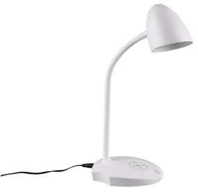 Bílá LED stolní lampa (výška 38 cm) Load – Trio