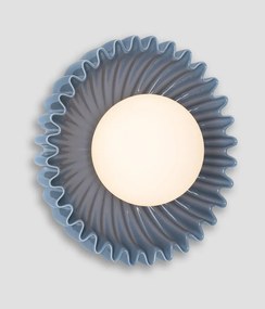 Modré keramické nástěnné svítidlo Petel – Nova Luce