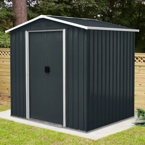 Zahradní domek BestBerg ZDB-2A / 2,5 m² / 194 x 131 x 184 cm / šedá