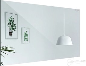 Zrcadlový infrapanel MIRROR 450W | Výhřevnost 8 m2 | 80x60 cm | WiFi termostat | Dálkový ovladač | Zrcadlo na šířku