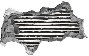 Wallmuralia Fototapeta díra na zeď Černobílé pásky 95x73 cm