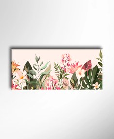 Malvis ® Obraz Jarní botanika ROZMĚR (šířka x výška): jednodílný obdélník 100x45 cm