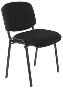 Konferenční židle Viva N, černé nohy, černá