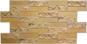 Obkladový 3D PVC panel 98x49 cm Facing Brick