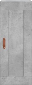 Skříň highboard betonově šedá 34,5x34x180 cm kompozitní dřevo 3200109