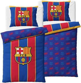 Oboustranné ložní povlečení FC Barcelona - mitiv Blaugrana Glory - 100% bavlna Renforcé - 70 x 90 cm + 140 x 200 cm