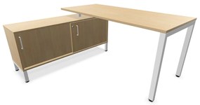 Psací stůl CS5040 4-L 180 cm s sideboardem
