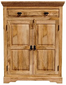 Indický nábytek - Komoda Guru 90x120x45 z masivu mango Mango natural