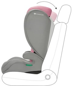 KINDERKRAFT - Autosedačka I-SPARK i-Size (100-150 cm) růžová