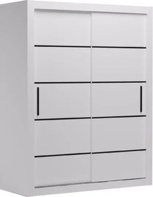 ADRK Furniture Posuvná skříň MORELL 160 SW-MLL-160-W