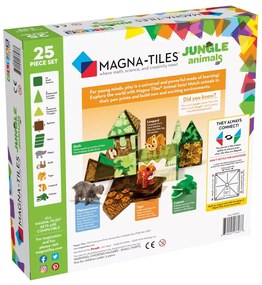 Magna-Tiles® Magnetická stavebnice Magna-Tiles Jungle 25ks