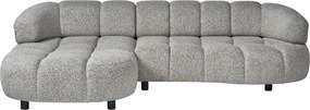 XXXLutz ROHOVÁ SEDAČKA, textil, šedobéžová Welnova - Sedací soupravy - 002307033702
