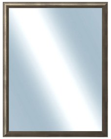 DANTIK - Zarámované zrcadlo - rozměr s rámem cca 70x90 cm z lišty Ferrosa grafit (3141)