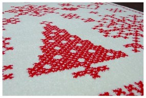 Kusový koberec Vánoce krémový 133x190cm