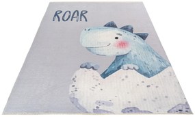 Obsession, Kusový koberec My Greta 616 roar, 115x170, modrá, dětský pokoj