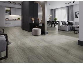 Mexen Redmond, vinylová podlaha 1240x182 mm SPC 6,5 mm, IXPE 1,5 mm, 4stranná V-drážka, dub, F1027-1240-182-505-4V1-01