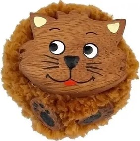 2Kids Toys Dřevěná magnetka velká pompon Kočka