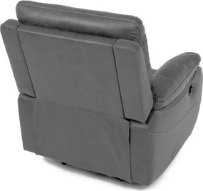 Polohovací křeslo šedé, elektrické TV-4094 GREY3