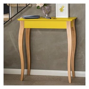 Světle šedý konzolový odkládací stolek Ragaba Console, délka 65 cm