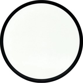 LED Stropní svítidlo LED/32W/230V 3000/4000/6500K pr. 40 cm černá