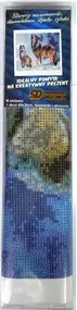 NORIMPEX Diamantové malování Vlčí volání / 30x40 cm
