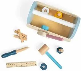 Bigjigs Toys Nářadí v přepravce / od 18 měsíců