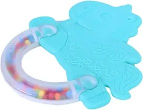 Chrastítko a kousátko jednorožec modré / Chrastítko / Plast / od naroz