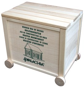 Walachia Dřevěná stavebnice Vario Massive Box 418 dílů