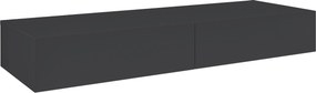 XXXLutz KONZOLOVÝ STOLEK, antracitová, 110/40/16 cm Hom`in - Konzolové stolky - 000003009008