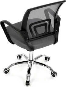 Dětská otočná židle šedá KA-L103 GREY