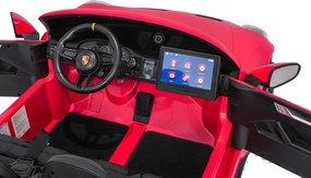 Elektrické autíčko Porsche 911 GT3 STRONG MP4 červené