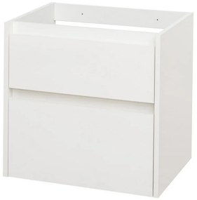 Mereo Mereo, Opto, koupelnová skříňka 61 cm, bílá, dub, bílá/dub, černá, CN910S