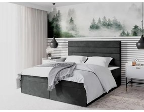 Kontinentální postel Ansgan III, Rozměr postele: 160x200, Barva potahu:: Itaka 14