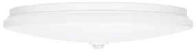 Solight LED stropní světlo PLAIN s PIR sensorem, 18W, 1260lm, 3000K, kulaté, 33cm