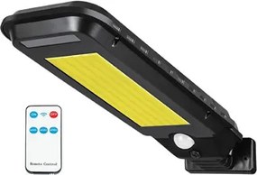 Venkovní solární LED osvětlení LTC LXLL118, 30W COB, 2000lm, 2400mAh, PIR