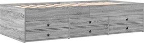Válenda se zásuvkami bez matrace dub sonoma 90 x 190 cm 3280886