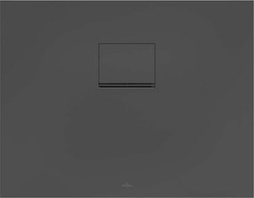 Villeroy & Boch Squaro Infinity - Sprchová vanička, 90x70 cm, Antracit UDQ9070SQI2BV-1S