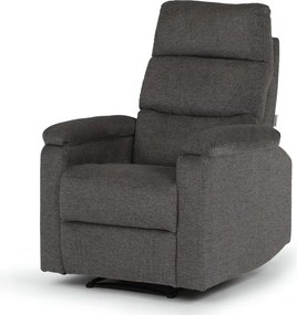 Sedací souprava, polohovací, šedá, látka, ASD-C5980 GREY2