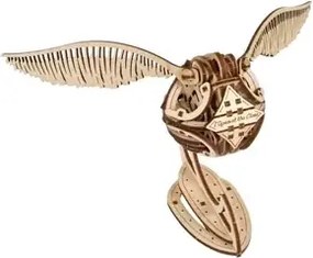 Ugears 3D dřevěné mechanické puzzle Zlatonka, Harry Potter