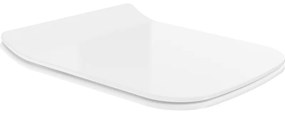 Mexen deska pomalu klesající slim, duroplast, bílý lesk - 39240000