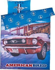 3D Bavlněné povlečení MUSTANG LEGEND barevné, 100% bavlna Rozměr povlečení: 80 x 80 cm | 135 x 200 cm