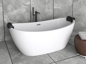 Besco Ayla Glam vana volně stojící 170 x 80 cm sifon chrom zlatá barva VANAYLA170G1 Koupelny Bernold
