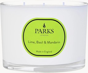 Vonná svíčka se třemi knoty Vintage Aromatherapy (limetka, bazalka a mandarinka)